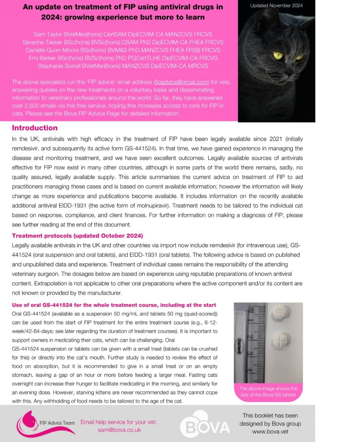 UK Vet FIP Legal Treatment – FIP Cats UK