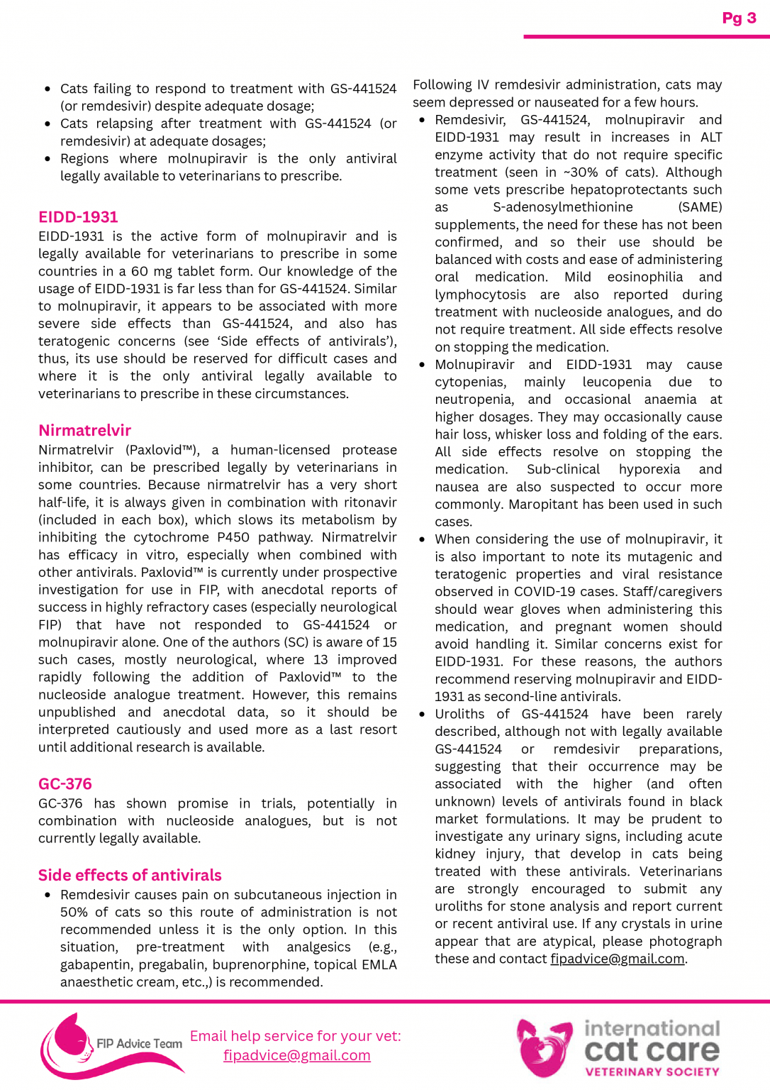 UK Vet FIP Legal Treatment – FIP Cats UK